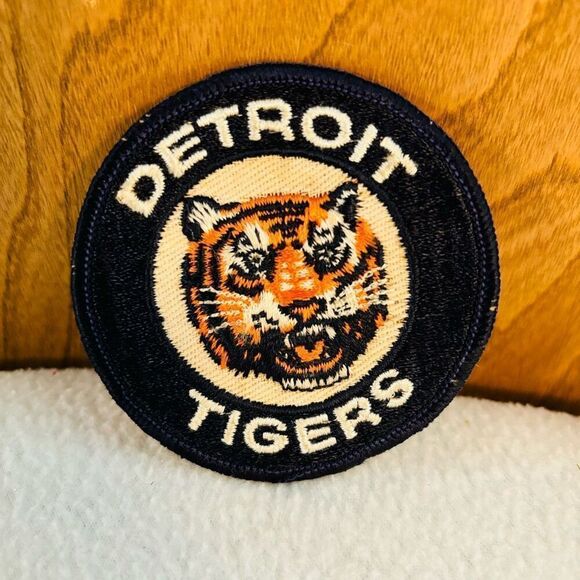 MLB | Shoes | Vintage Detroit Tigers Classiclogo Patch 3 Inches | Poshmark